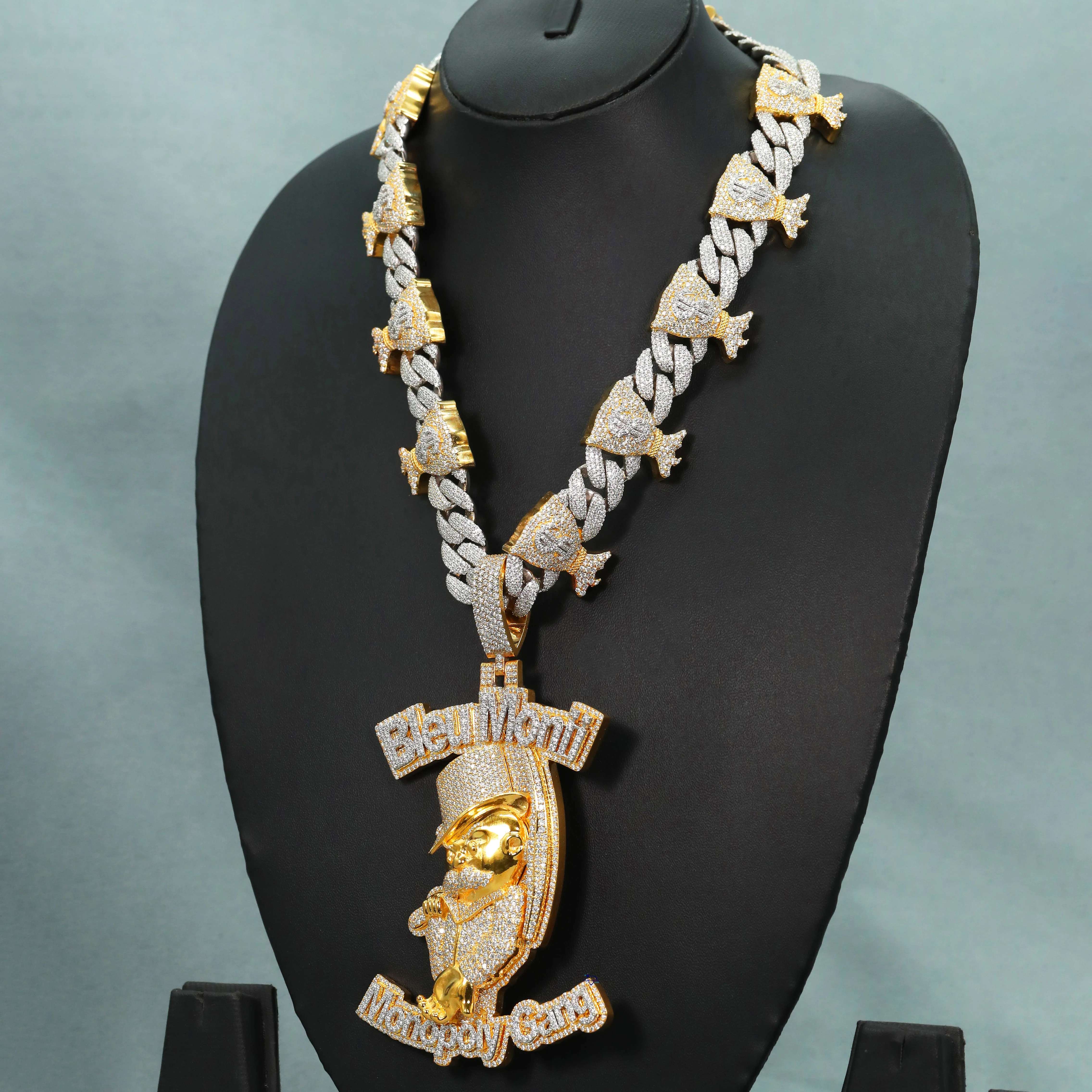 Elevated Elegance In Mens Jewelry With 14kt Yellow Gold Hip Hop Chain ...