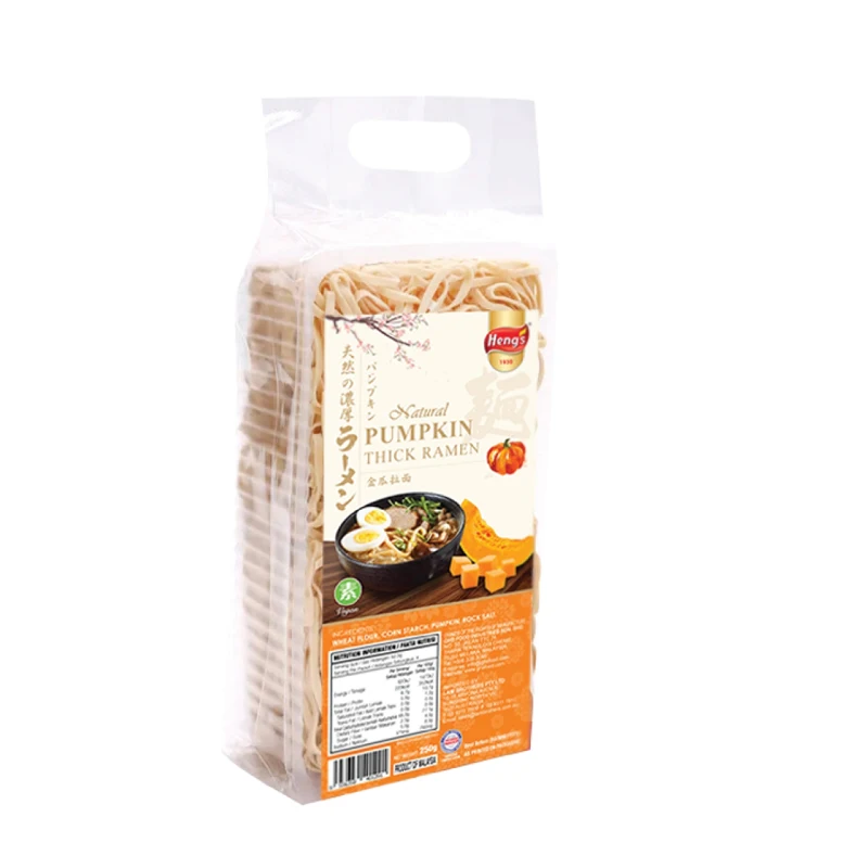 Heng's Instant Noodle Instant Ramen Pumpkin Thick Ramen 250g Made in ...
