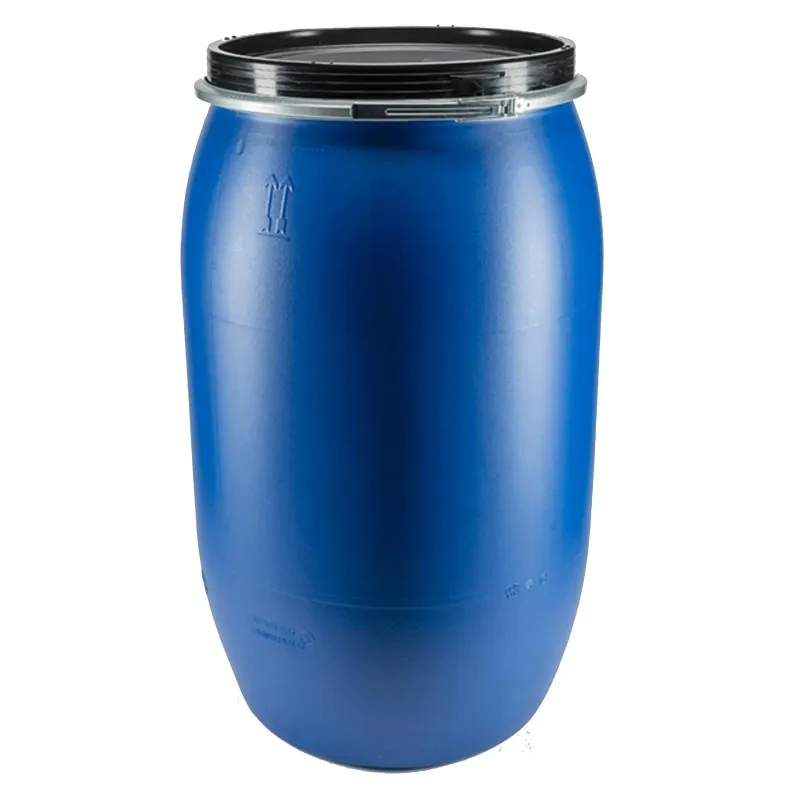 Wholesale Price Plastic Barrel 200l Hdpe Open Top Blue Plastic Drum\55 ...