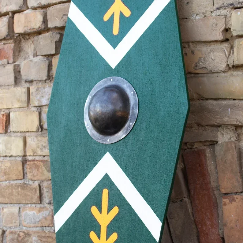 Germanic Gothic Shield - Medieval Battle Shield