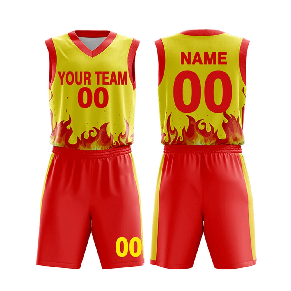New Style 2024 Men Sports Customized Basketball Kit Team Club Basket ...