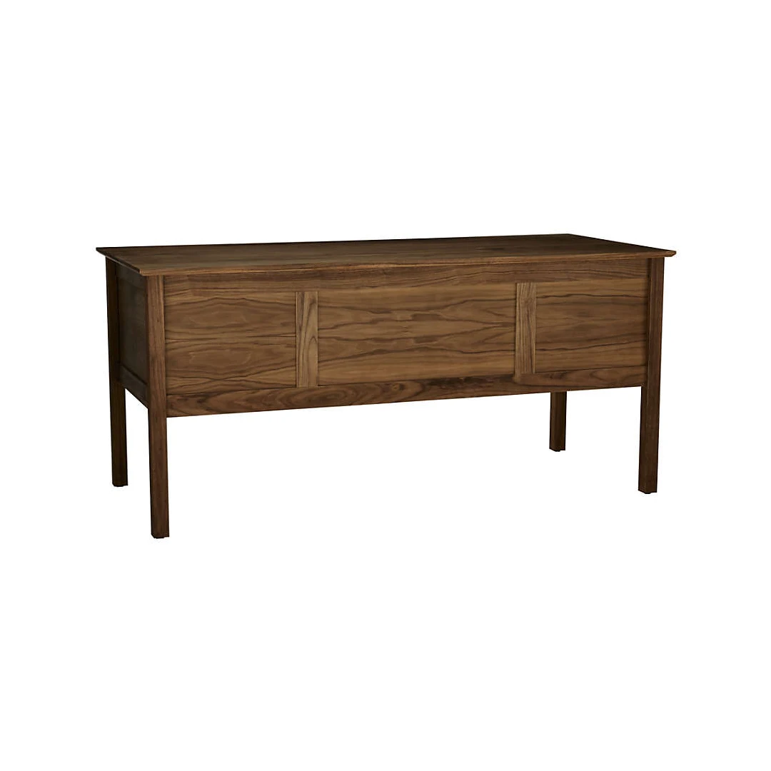 Solid Teak Wood Office Table For Indoor Doff Finish Dita - Buy Office ...