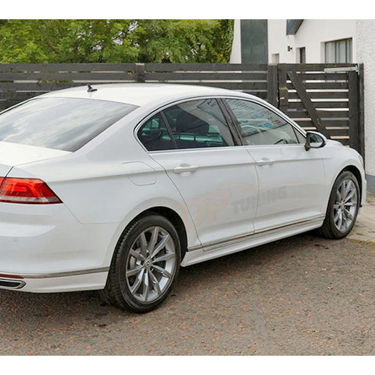 R Line Style Side Skirt For V.W Passat B8 2015-2019 Left and Right Set ...