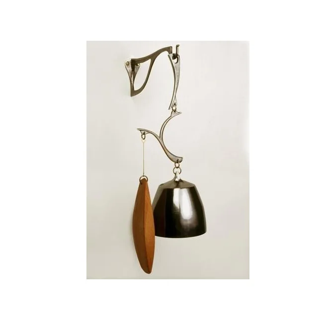 Vintage Doorbell Solid Brass Carving Stem Gold Color Iron Door Bell ...