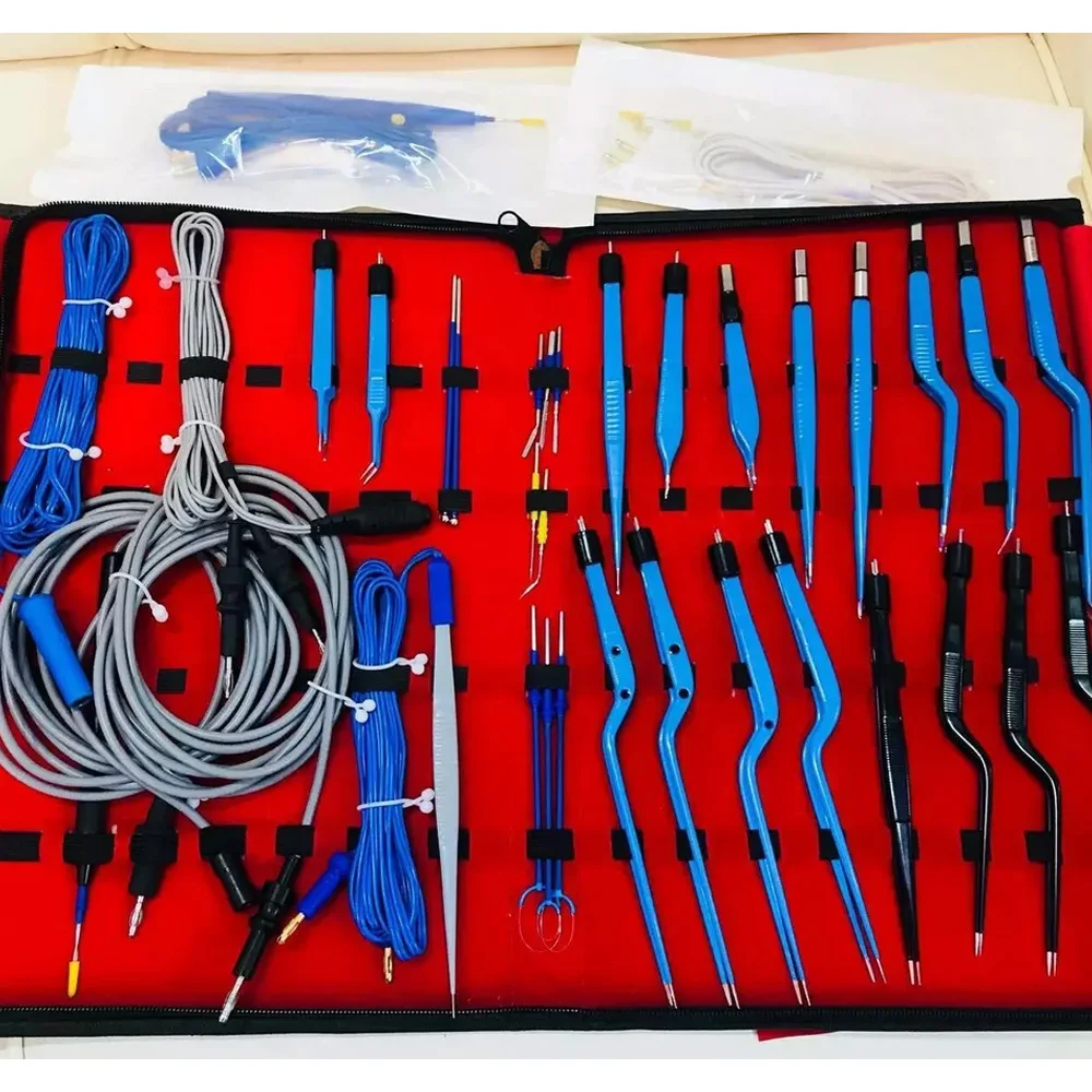 Electro Medical Cautery Bipolar Forceps Set With Cables High Class ...