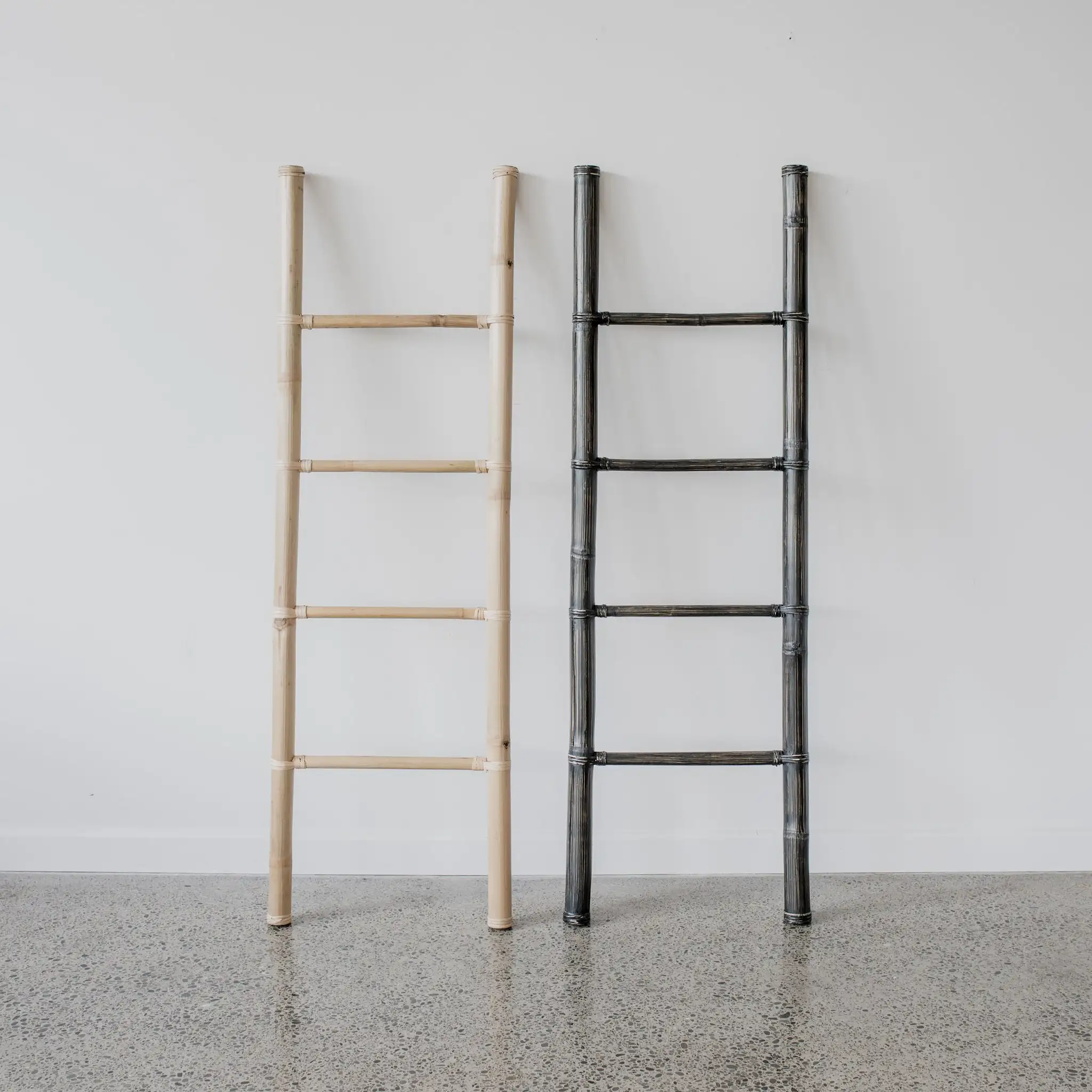 Natural Bamboo Ladder Shelf/ Bamboo Ladder For Sale With Customized ...