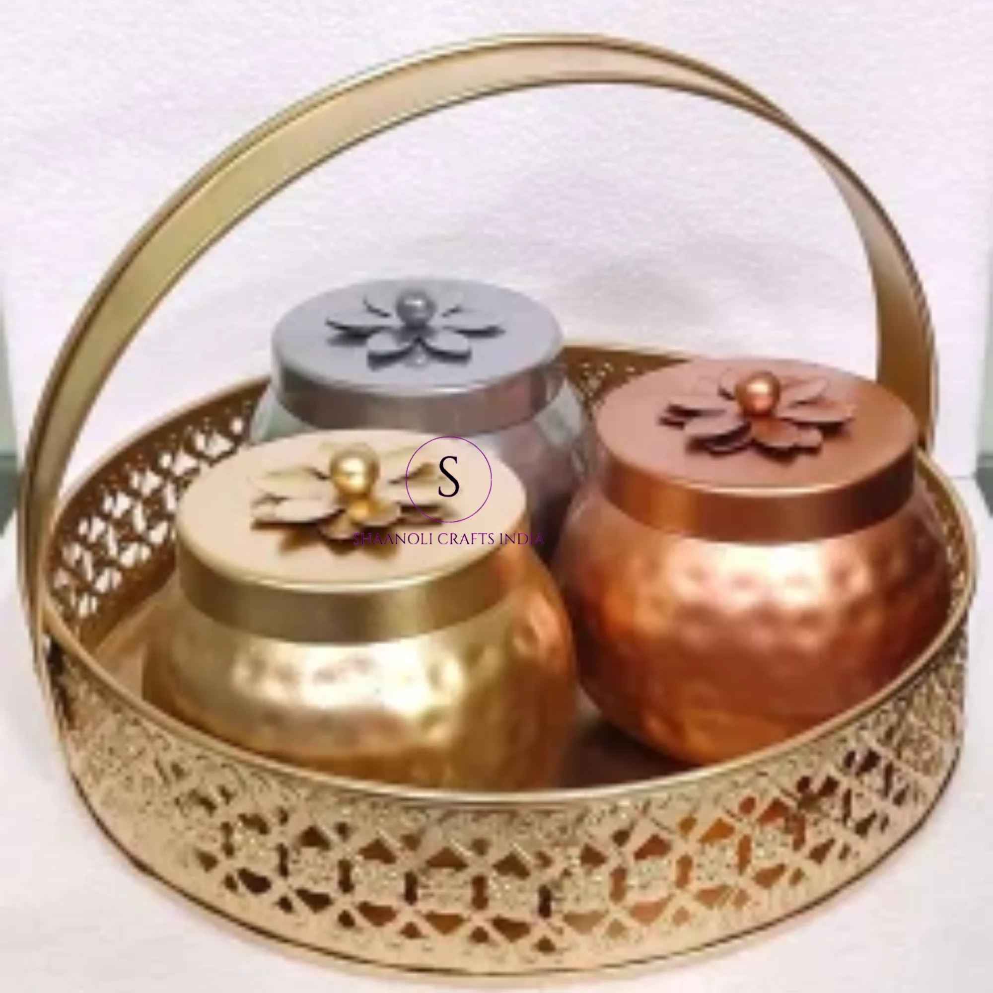 Indian Matka Boxes - Beautiful Copper Jars for Gifts