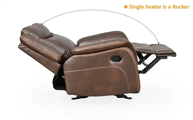 ITALIAN COLLECTION LEATHER AIR RECLINER CHAIR WITH GLIDER| Alibaba.com