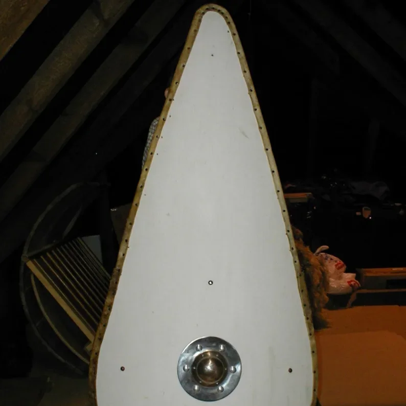 Blank Round Topped Kite Shield - Medieval Knight Shield