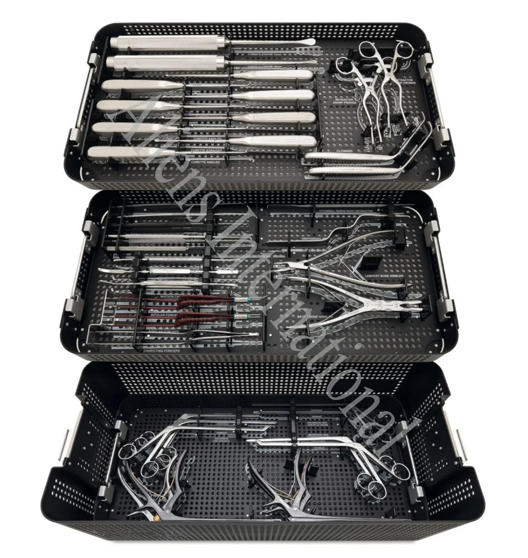 Cervical Basic Laminectomy Instruments Set for Spinal Surgery