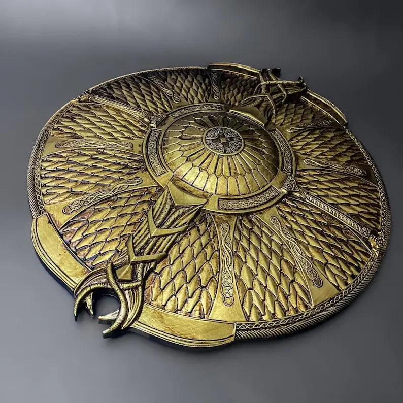 CH Nautical Metal Round Krakatoa Guardian Shield Vintage Handmade ...