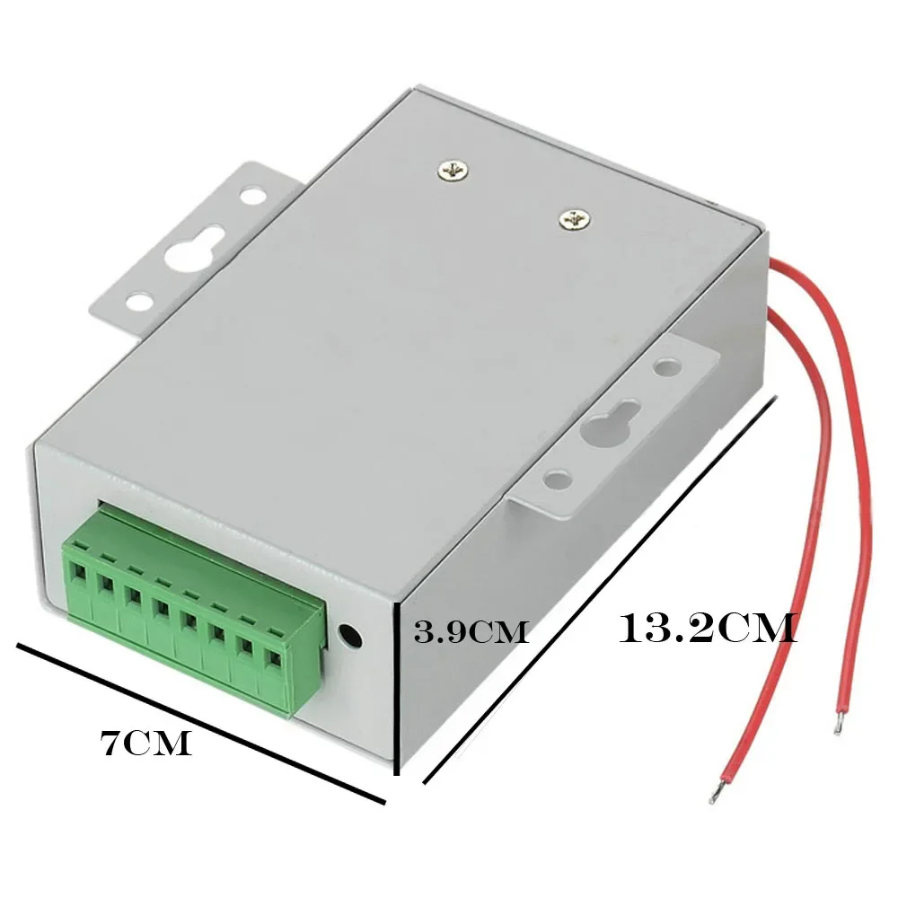 DC 12V Door Access Control System Switch Power Supply 5A / AC 110~260V ...