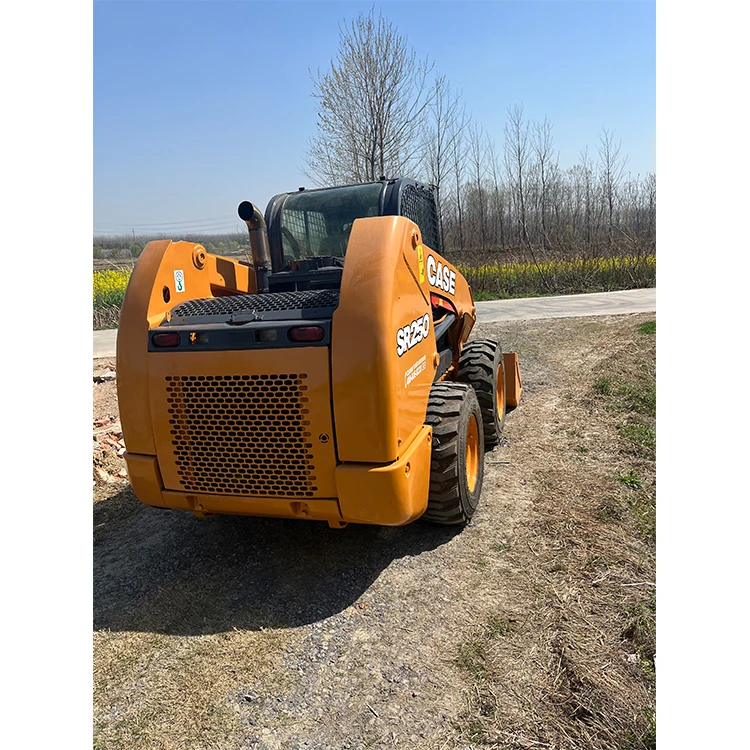 Case Sr250 3.5-4 Ton Used Skid Steer Loaders Used Track Machine Mini ...