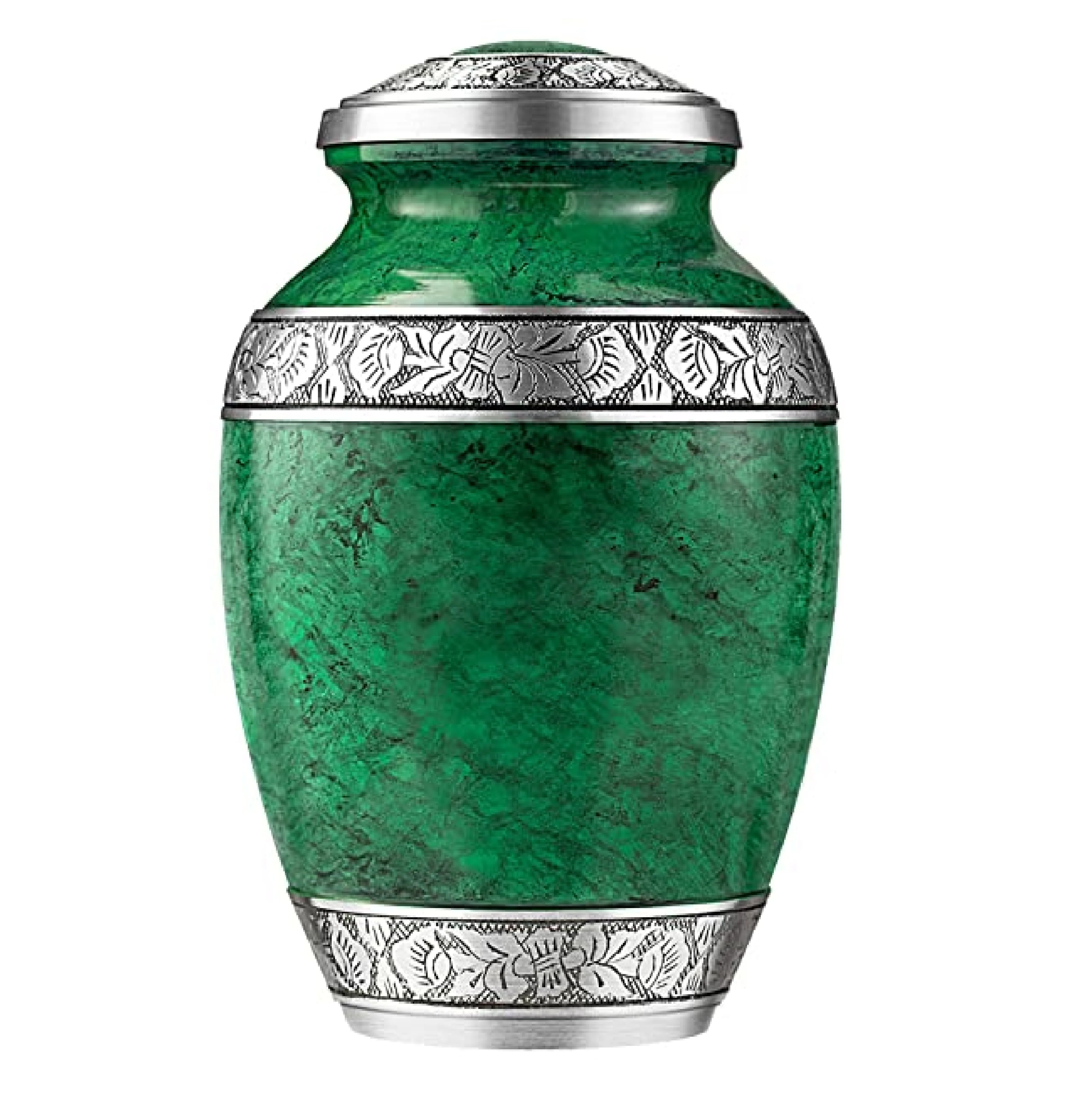 Green Marble Aluminium Classic Cremation Urns Indian Wholesale Metal ...