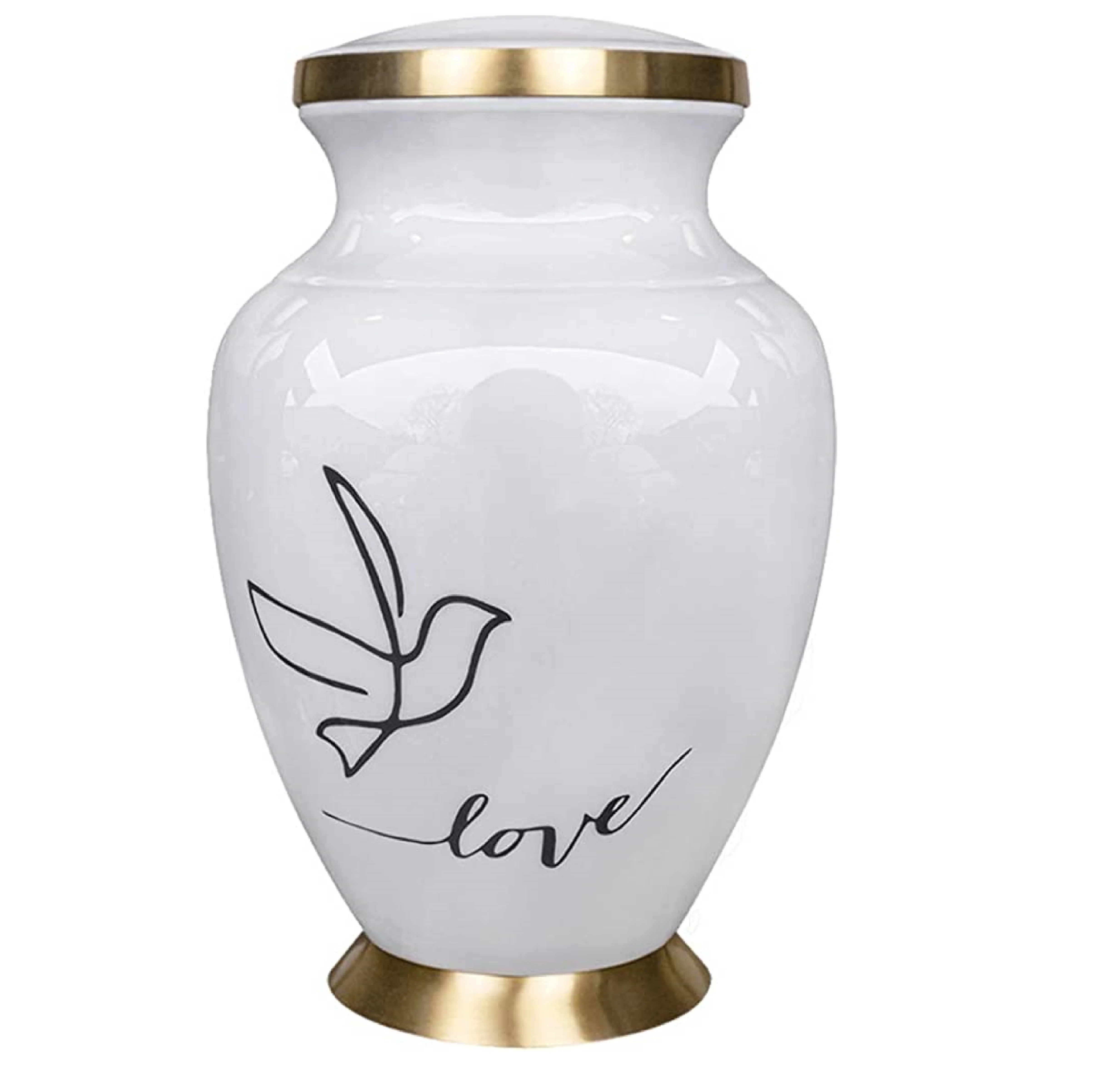 Flying Pigeon Aluminium Cremation Urns Best Quality Hunan Ashes Adult ...