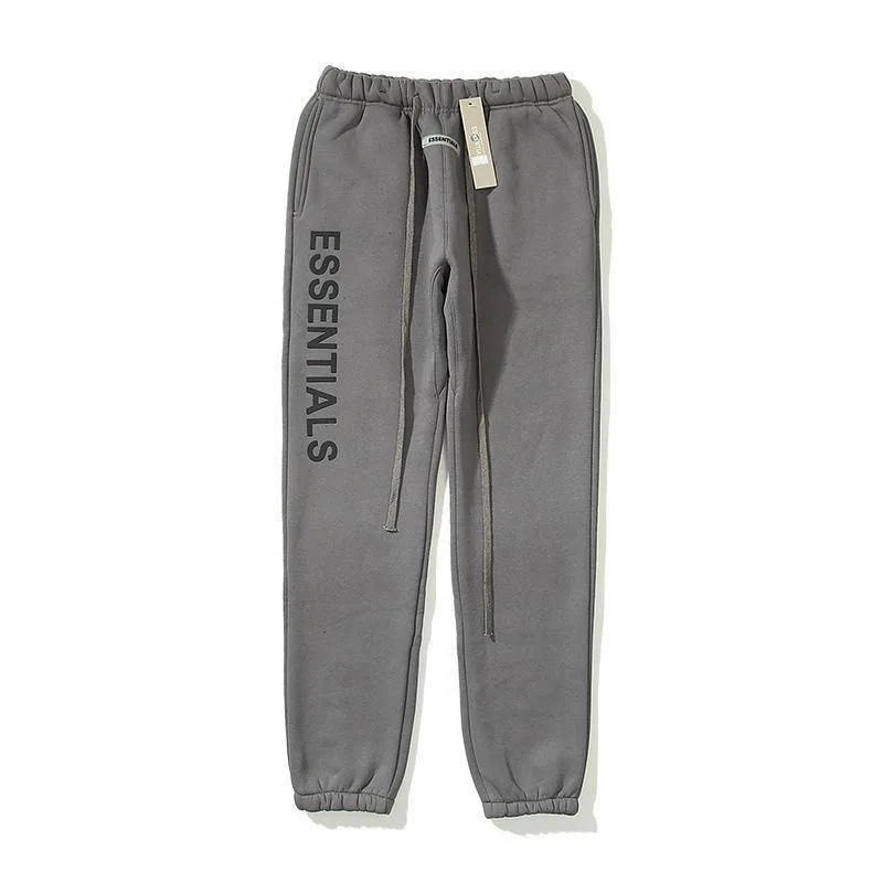 Premium Quality Production Mens Solid Color Stacked Sweat Pants In ...
