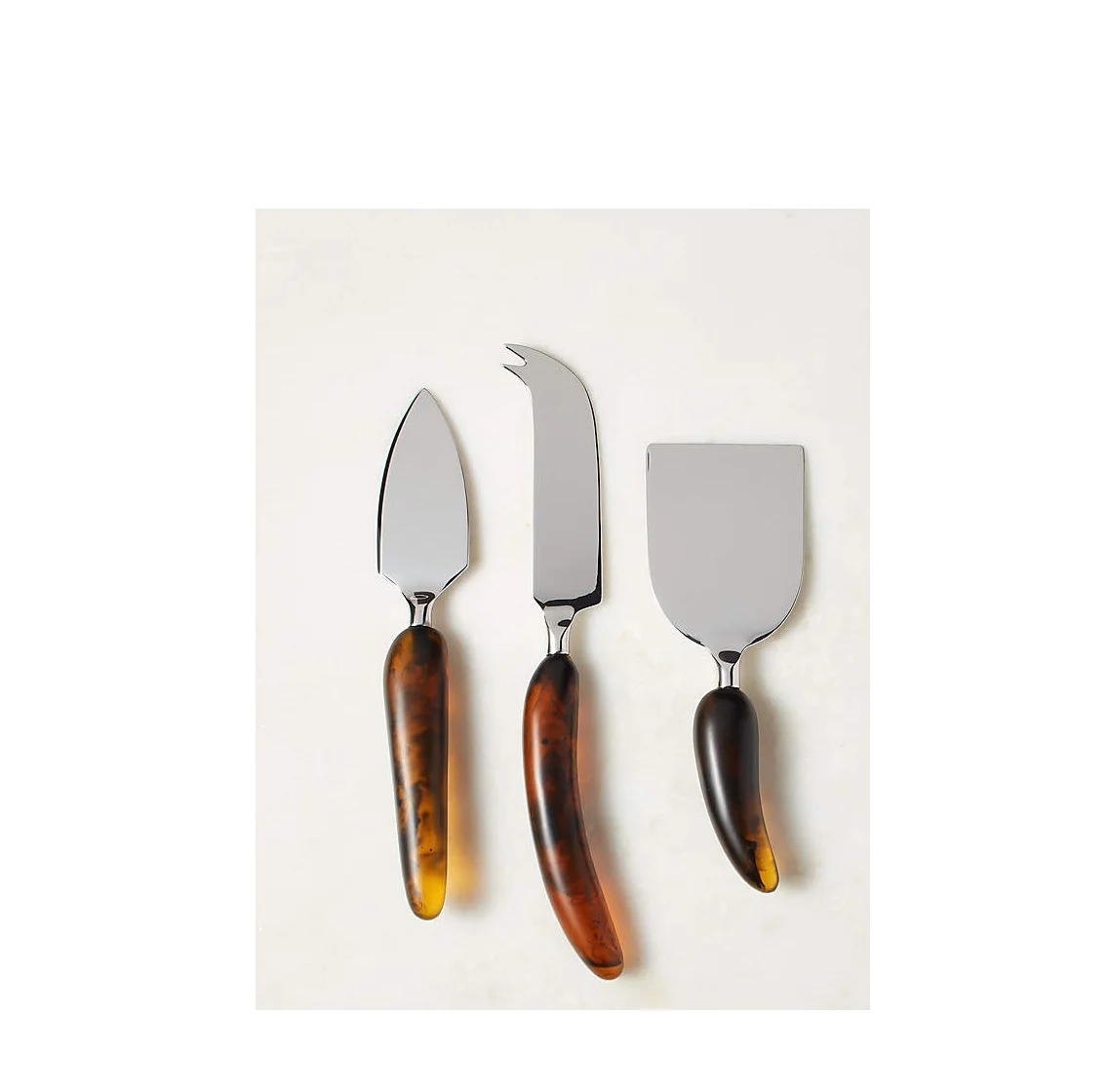 Metal Stainless Steel Cheese Set With Resin Handle Cheese Tool With New ...