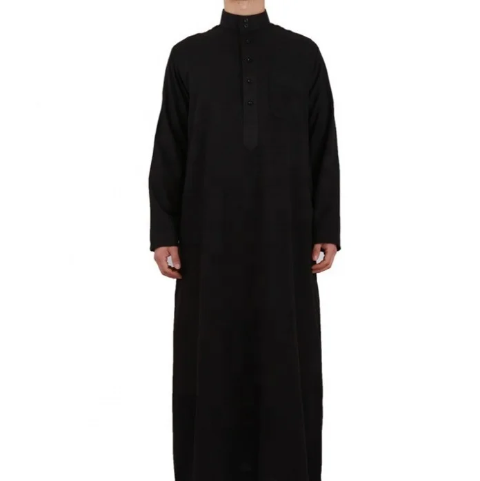 Muslim Islamic Men's Clothing Custom Made Thobe Short Sleeve Men ...