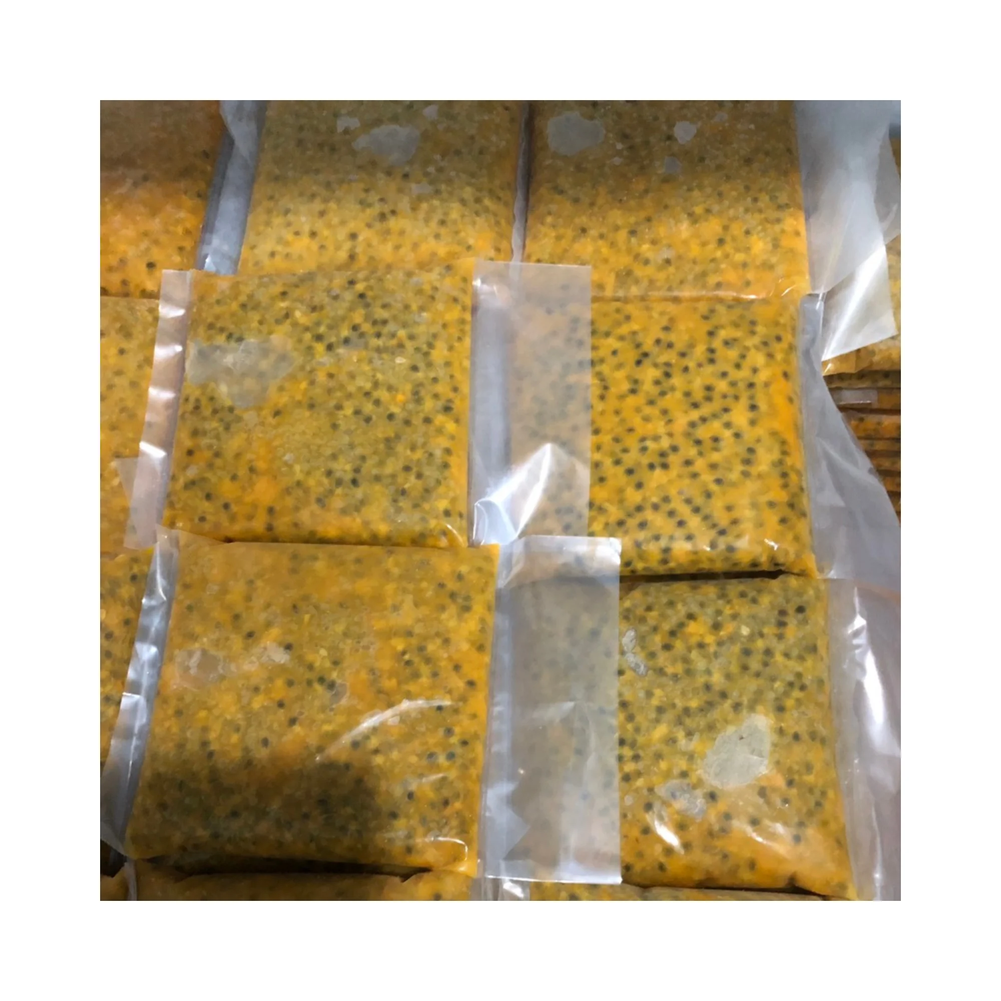 Frozen Passion Fruit Pulp - High Quality & Natural Taste