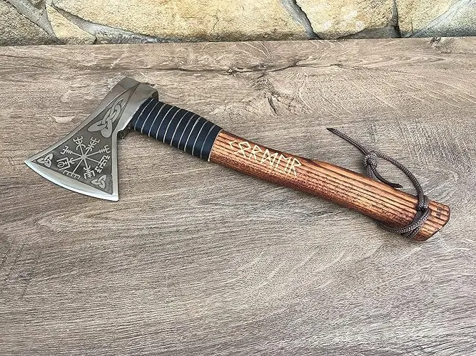 High Quality New Design 2024 Carbon Steel Viking Axe For Sale ...