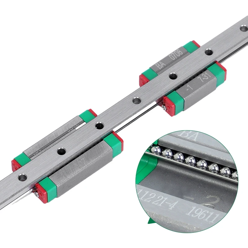 Hiwin Linear Guide Rail Ball Bearing Linear Guide Precise Linear Guide ...