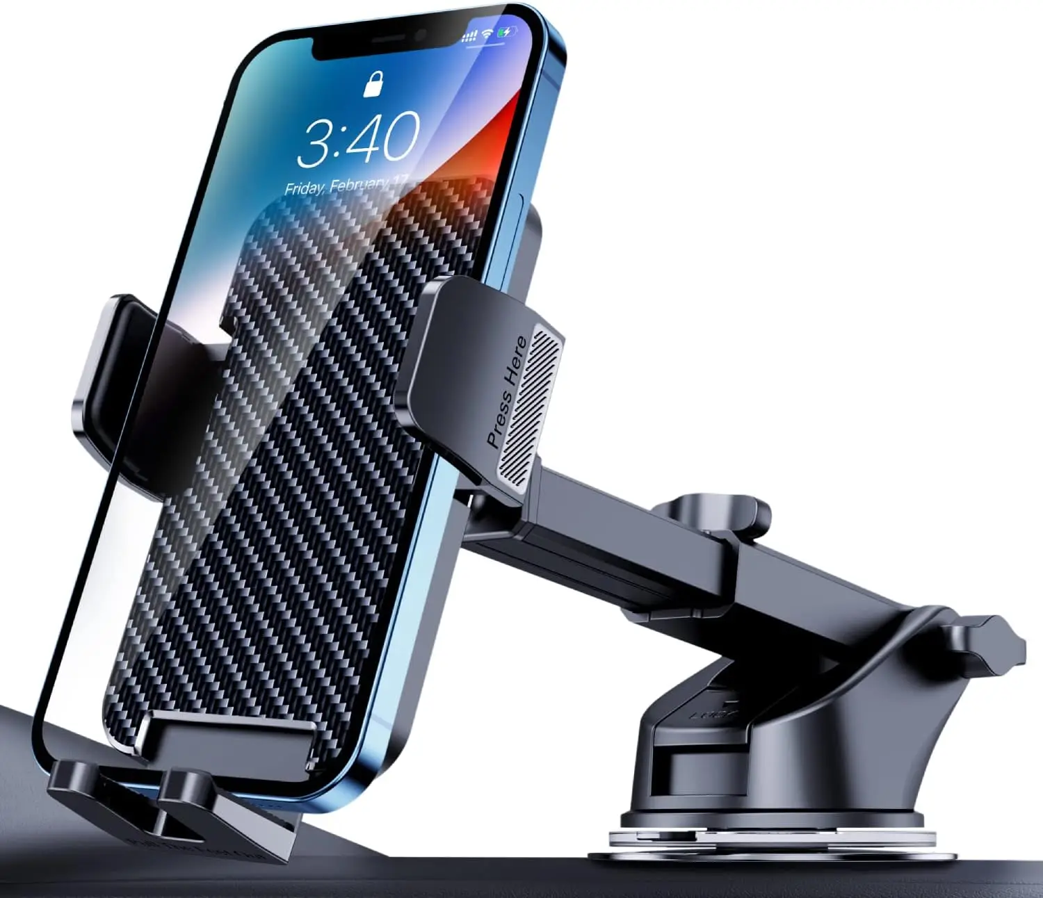 Phone Mount For Car Flexible Phone Holder Mount Cell Phone Holder ...