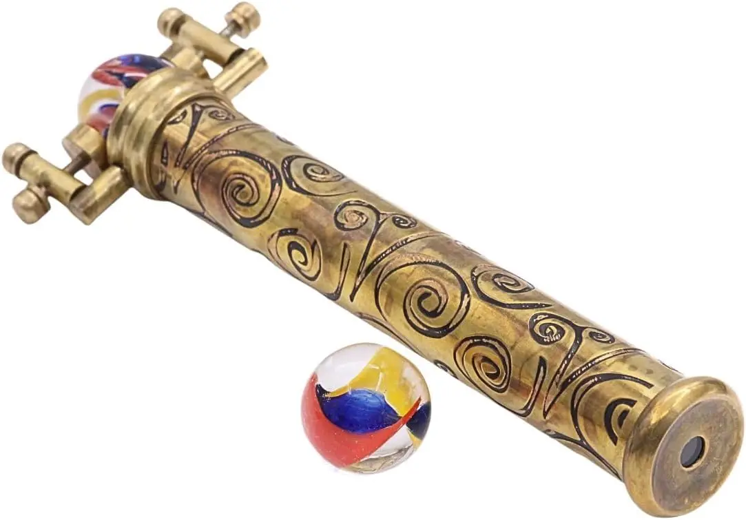 ROORKEE INSTRUMENTS INDIA Handmade Marble Scope Kaleidoscope Solid ...