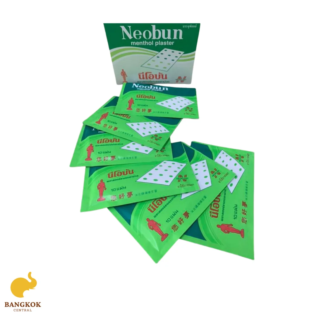 NEOBUN Pain Relief Plasters - Natural Herbals for Toothache