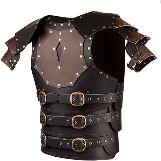 Medieval Chest Armor - Viking Warrior Leather Breastplate