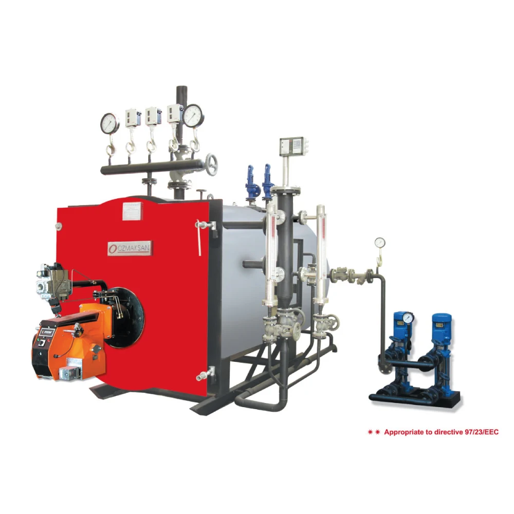 2 Pass Steam Boiler Reverse Flame Liquid And Gaseous Fuel Boiler ...