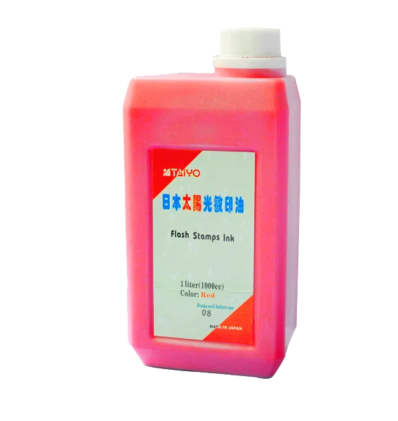 Taiyo Flash Ink - Eco-Friendly Oil Based Pigment Ink for Flash Stamps ...