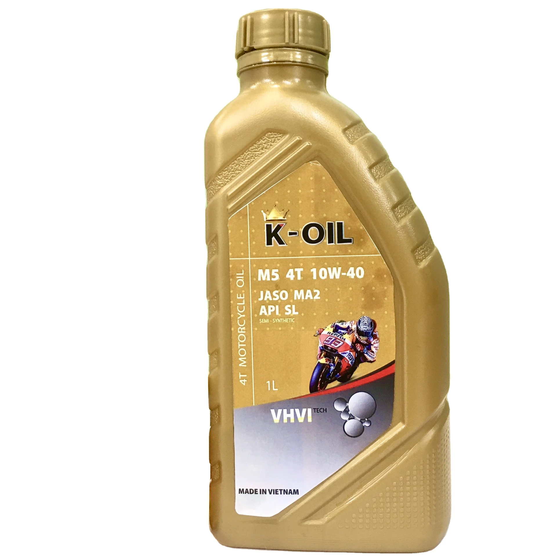 K-Oil M5 10W40 SL摩托车机油4股摩托车优异的磨损保护和氧化稳定性| Alibaba.com