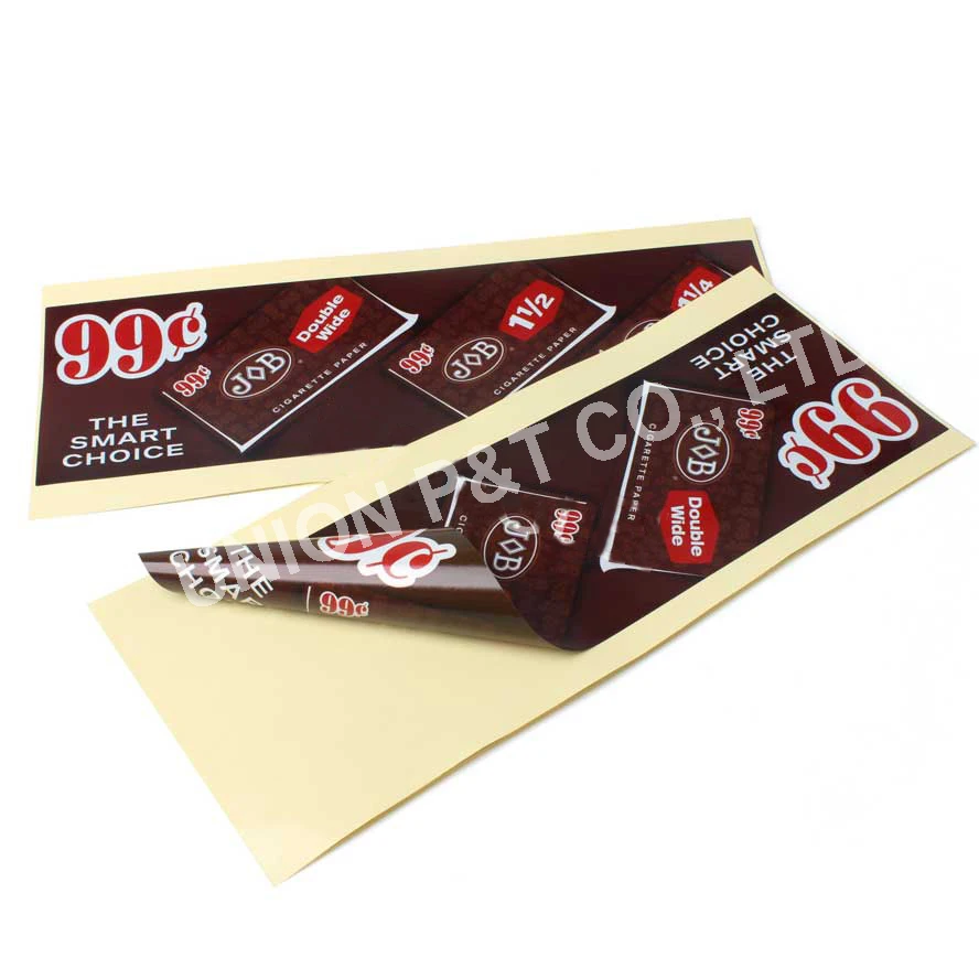 Eco-friendly In Molding Label Glossy Silver Polyester Small Good Value ...