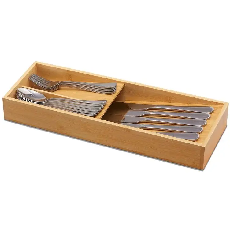 Classic Kitchen Utensils Drawer Organizer Adjustable Flatware Kitchen ...