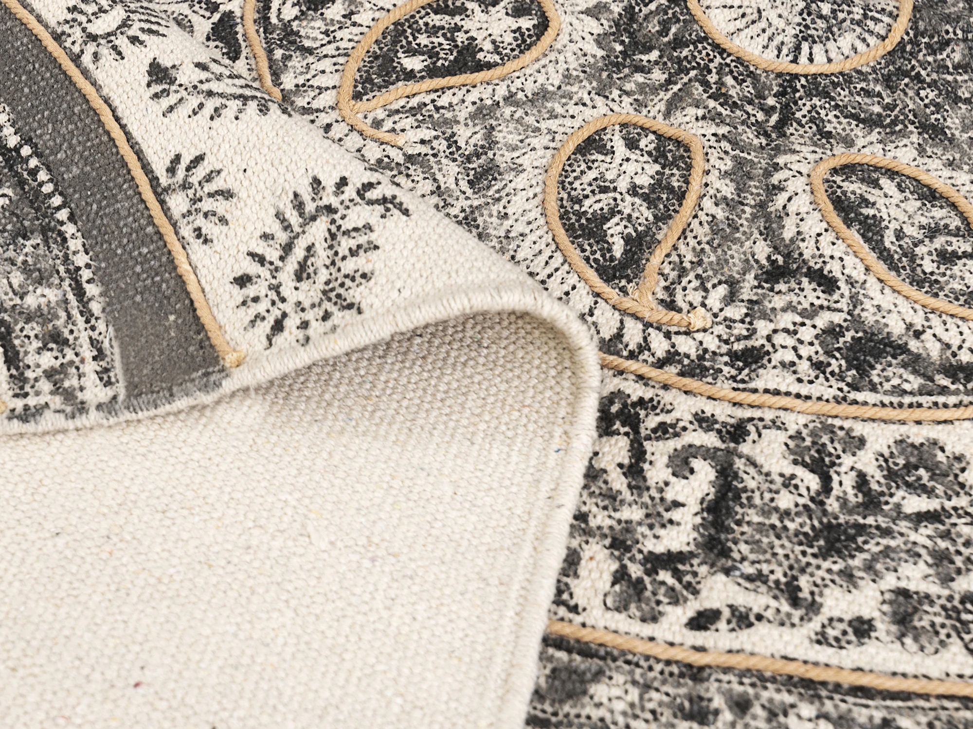 Hand Woven Dhurries Indian Carpet Rug Handmade Floor Decorative Cotton ...