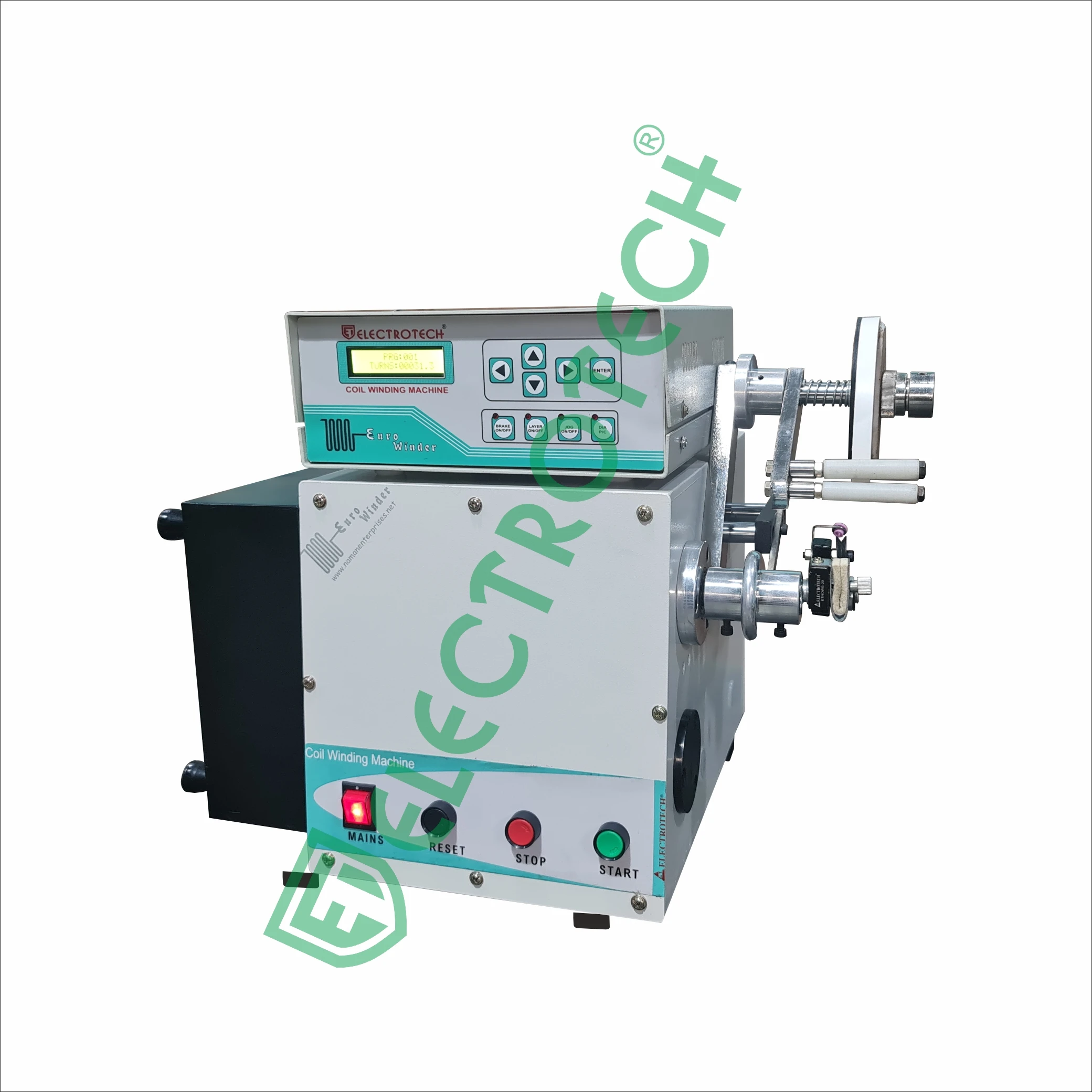Cnc Coil Winding Machine With Tape Attachment Transformer Coil ...
