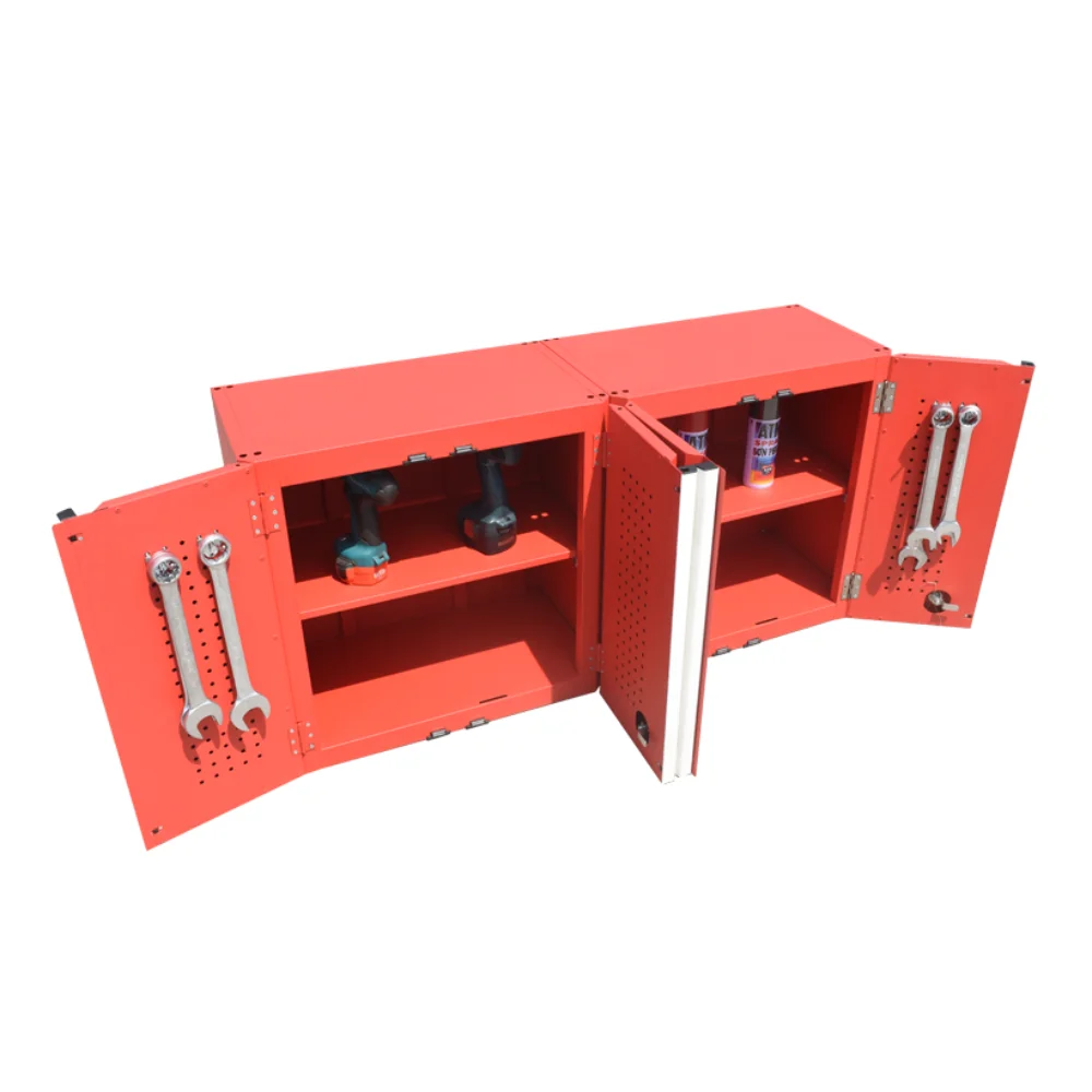 Wall Mounted Csps Tool Cabinet 61 X 45 X 61cm In Red With 1 Shelf - Buy ...