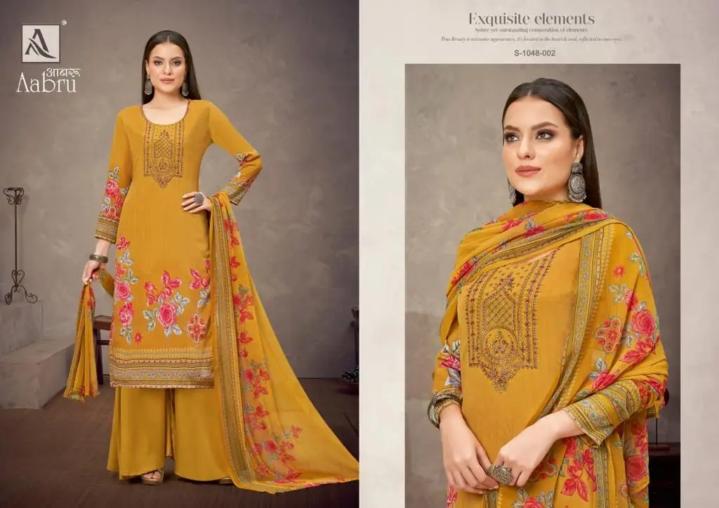 Three Piece Lawn Dress Suit with Fancy Embroidery & Digital Print for ...