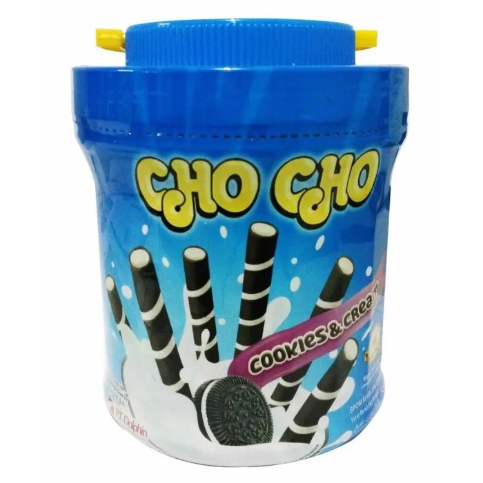 Sale Cho Cho Wafer Roll 500gr Cookies & Cream Flavor Roll Wafer ...
