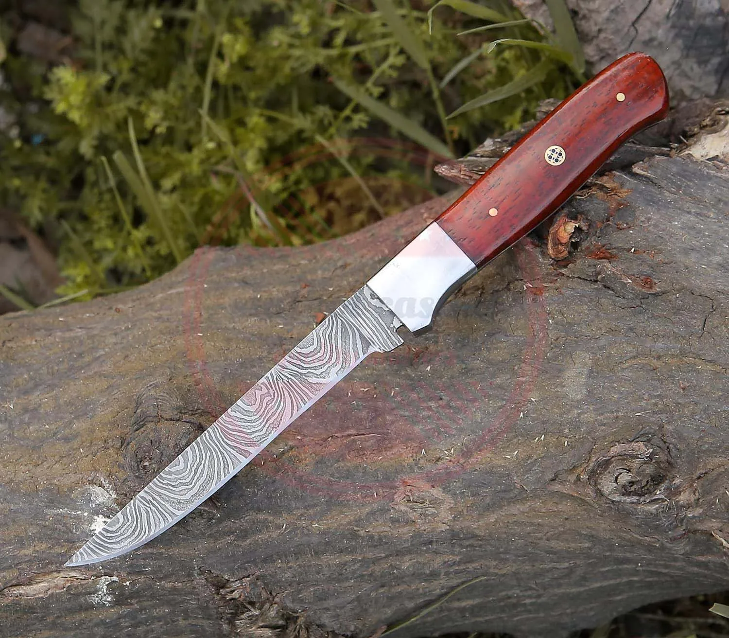 Damascus Fillet & Boning Knife\professional High Carbon Blade With Anti ...