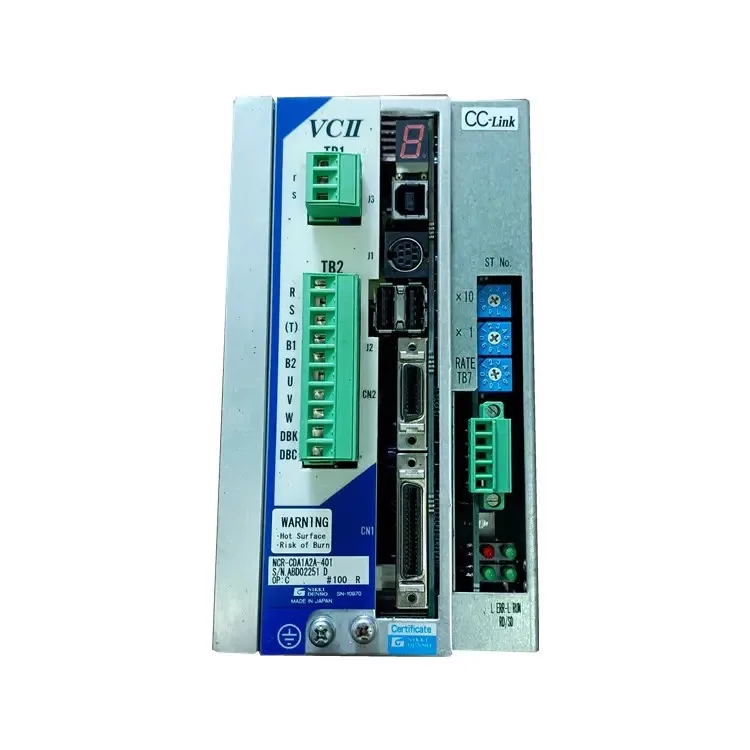Nikkidenso Ac Servo Driver Ncr-cda1a2a-401 Ncr-cad1a2d-401-ul Looks 90% ...