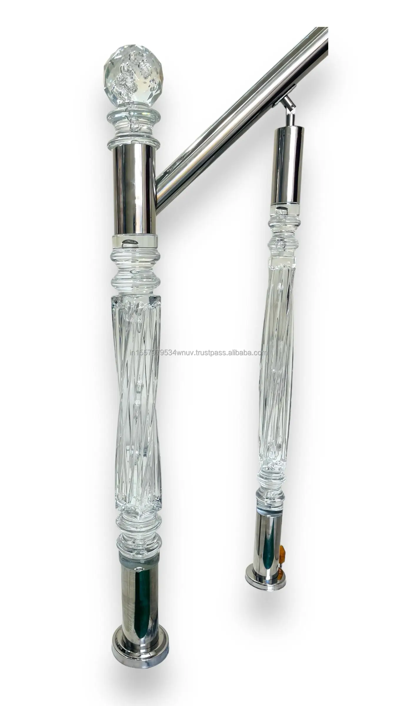 Plexiglass Acrylic Stair Railing Baluster At Best Price In India - Buy ...