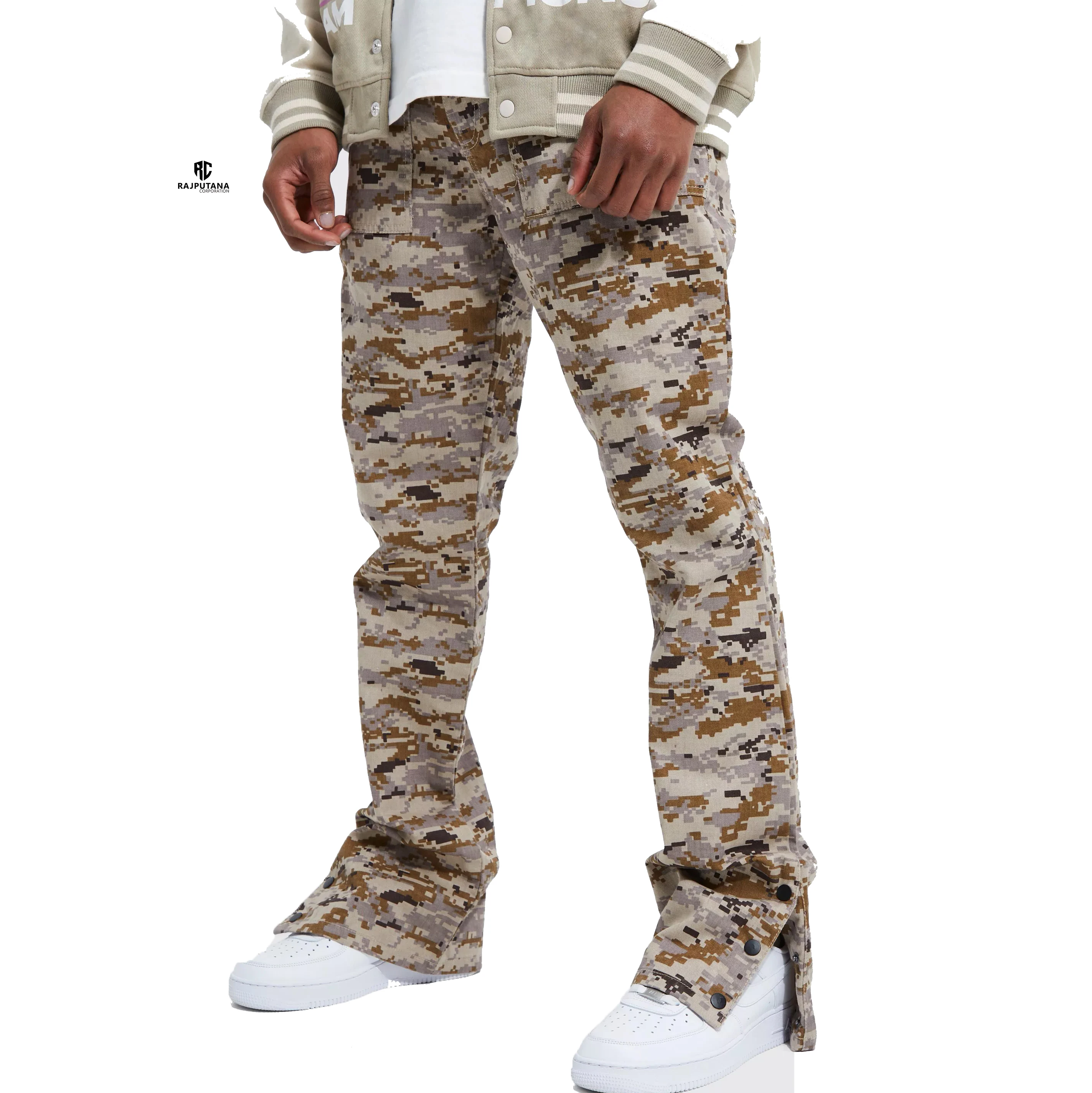 Wholesale Printed Light Weight Cargo Camouflage Pants \ Breathable ...