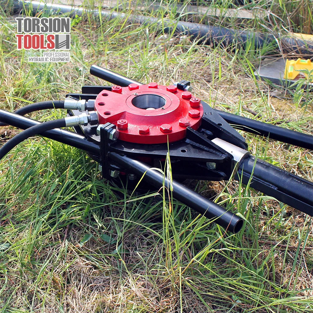 High Torque Hydraulic Drive Head 5600 Nm For Screw Pile Installation ...