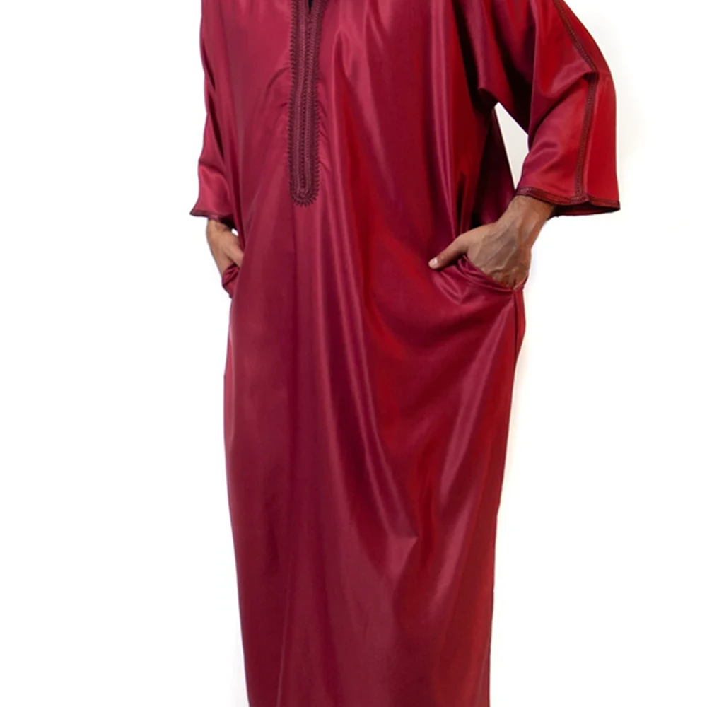 Man Thobes Muslim Traditional Prayer Omani Man Thobe Saudi Arabic ...