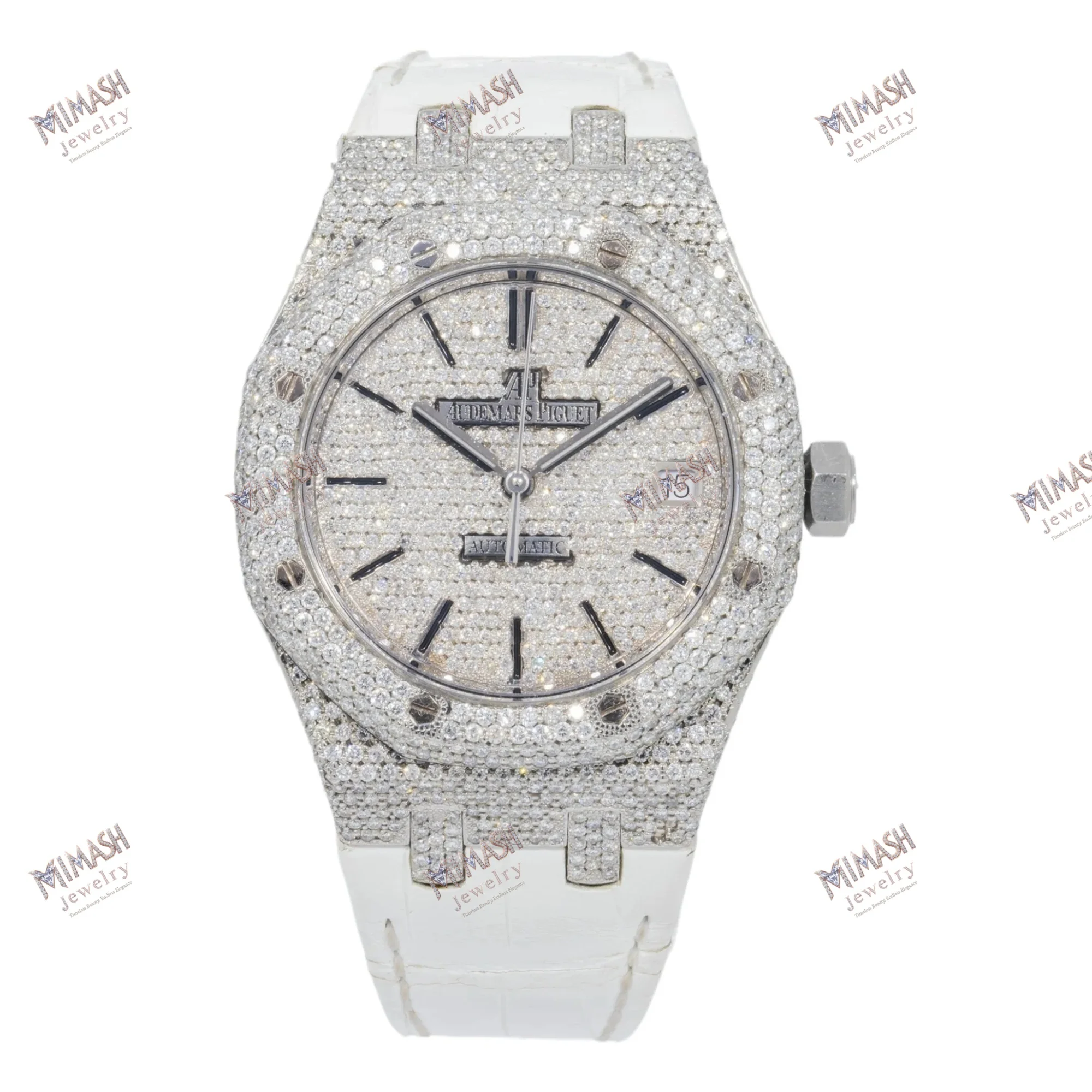Customized Arabic Dial Logo Crystal Luxury Rhinestone Calendar Business ...