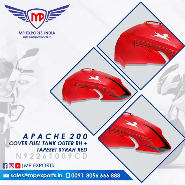 Tvs Apache Rtr Fuel Tank Cover For Sale At Cheap Price - Buy Other ...