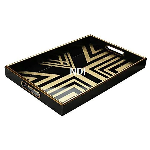 Attractive Design Wooden Tray Luxury Style Catering Usage Food Serving ...