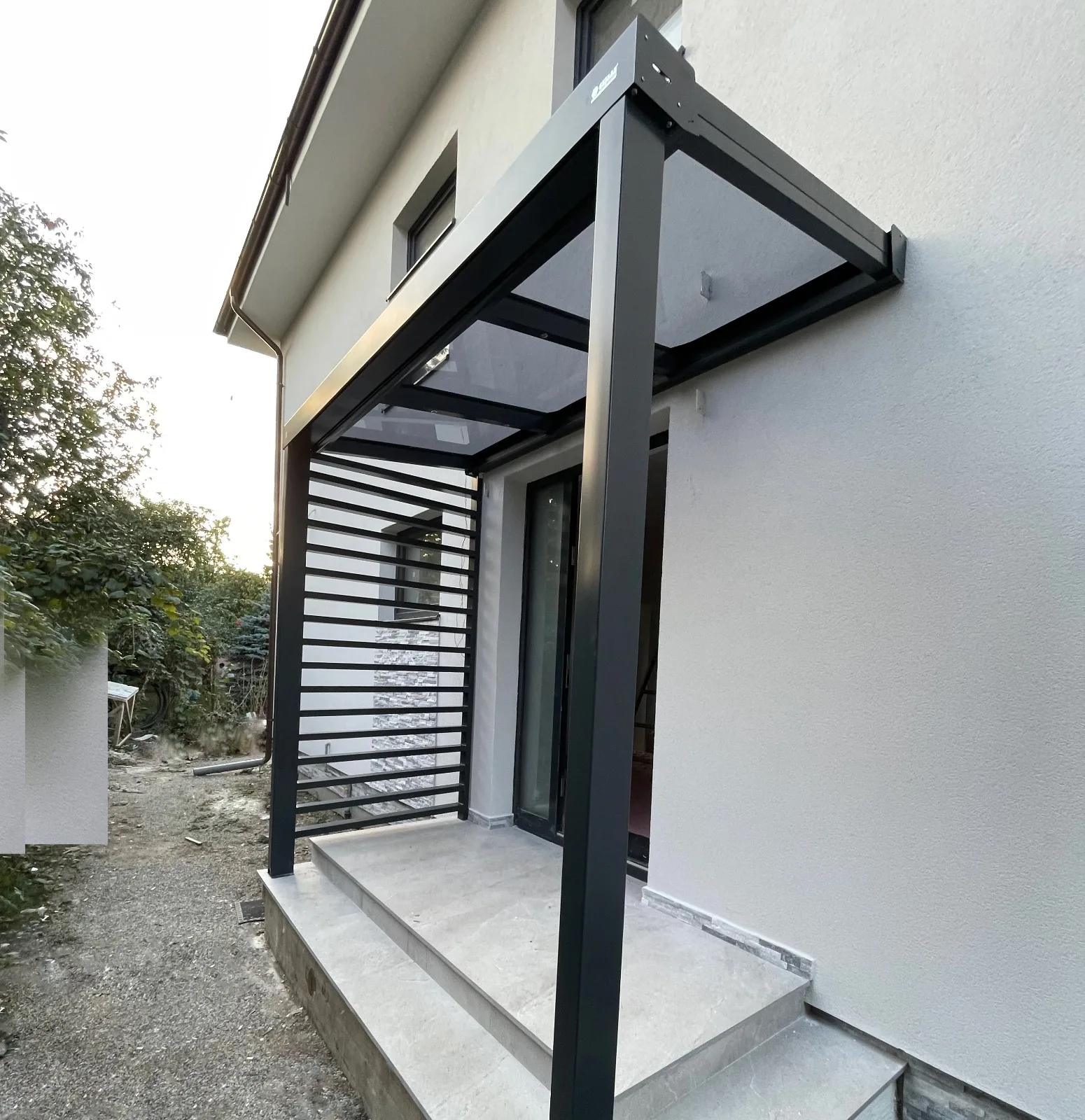 Veranda Glass Roof Aluminum Panels System - Buy Glassystem Veranda Roof ...