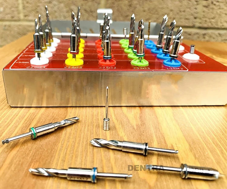 High Quality Universal Conical Drills Dental Implant Bur Kit With ...
